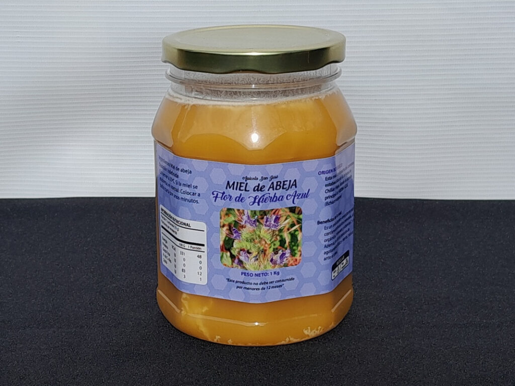 Miel de Hierba Azul, cruda y sin filtrar – Miel y Polen